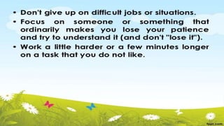 Lesson 3. Perserverance | PPTX