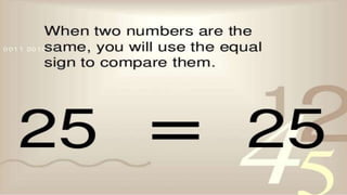 Comparing and Ordering Numbers | PPTX