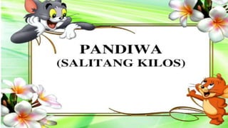 Pandiwa (Salitang-Kilos) | PPTX