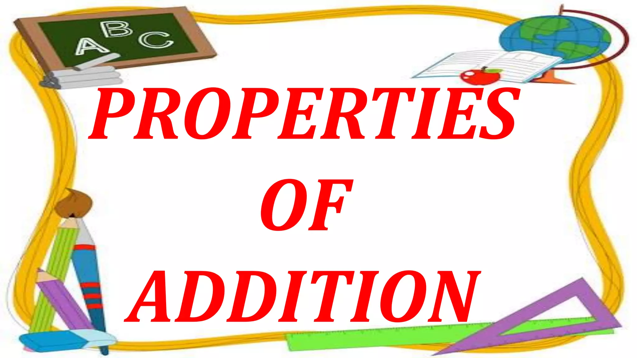 Properties of Addition | PPTX