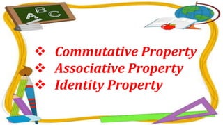 Properties of Addition | PPTX