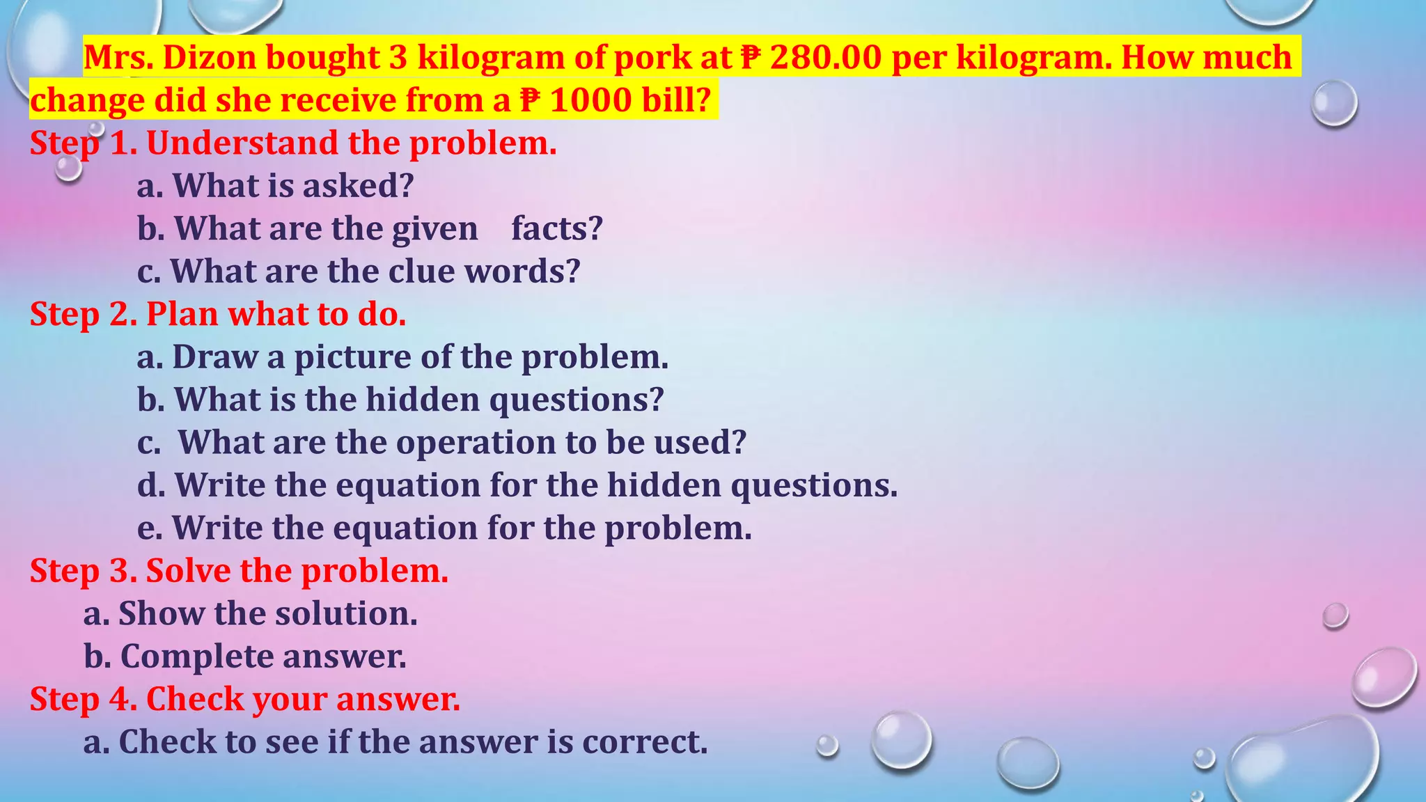 Solving Problems Involving Multiplication | PPTX