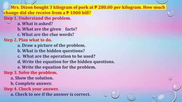 Solving Problems Involving Multiplication | PPTX