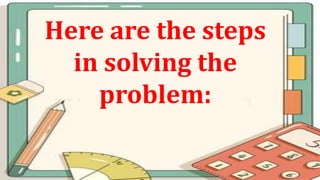 Solving Problems Involving Multiplication | PPTX