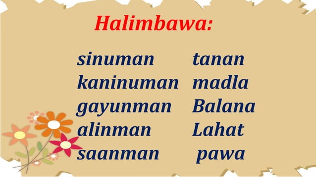 PANGHALIP PANAKLAW | PPTX