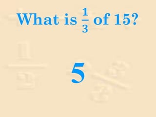 Fraction as a Part of a Group | PPT