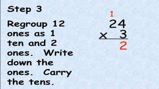 Multiplication Without and With Regrouping | PPTX