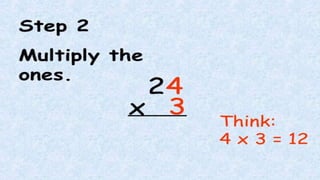 Multiplication Without and With Regrouping | PPT