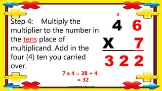Multiplication without and with Regrouping | PPT