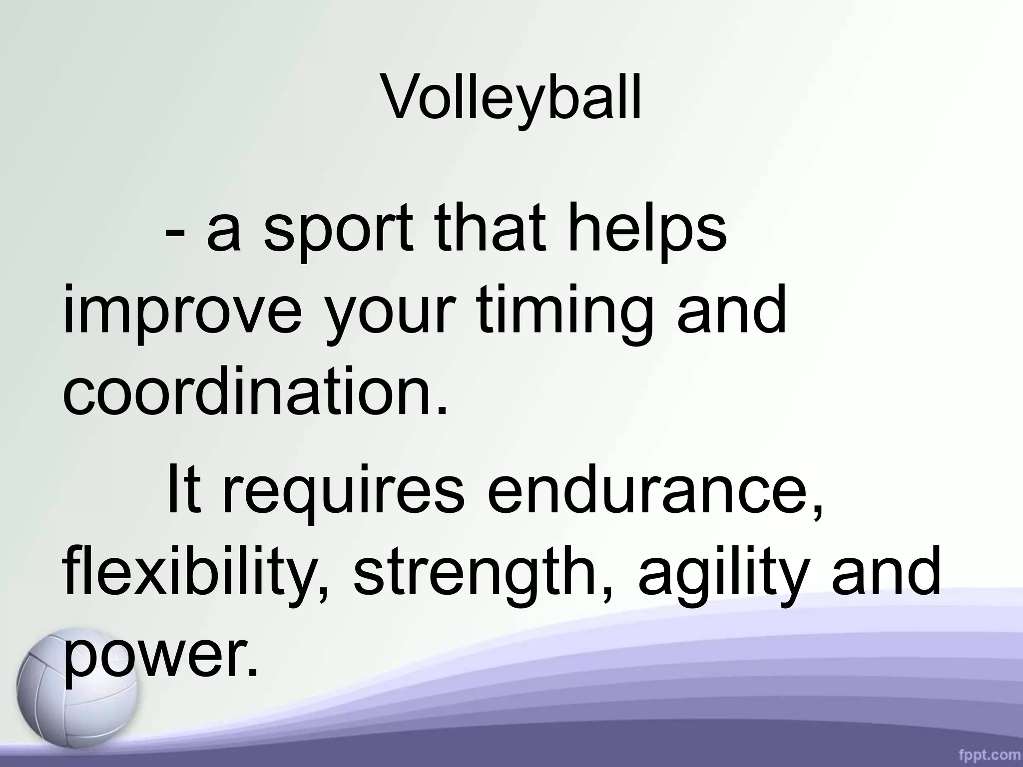 Volleyball | PPTX