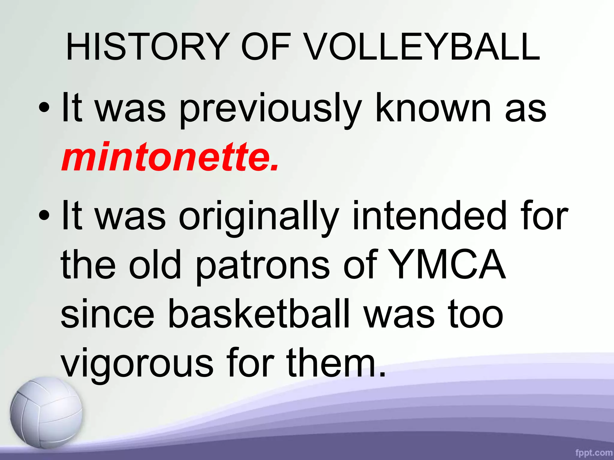Volleyball | PPTX