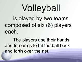 Volleyball | PPT
