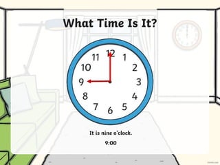 TIME BY HOURS AND MINUTES | PPT