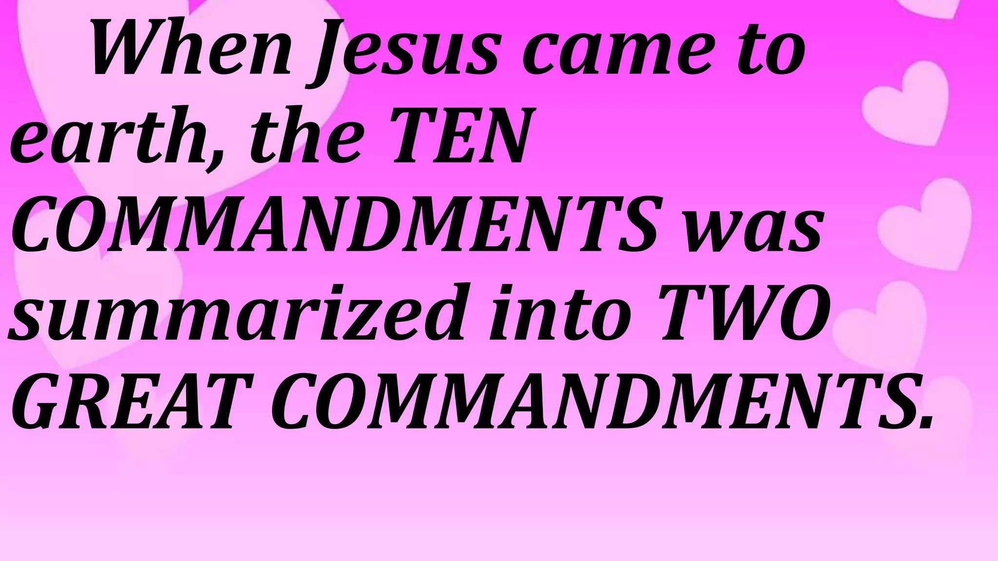 Two Greatest Commandments.pptx
