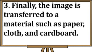 Printmaking with Natural Objects | PPTX