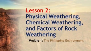 Physical Weathering | PPTX | Geology | Science