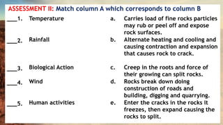 Physical Weathering | PPTX