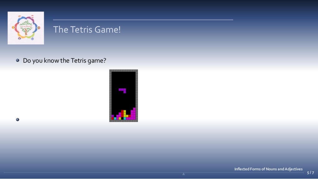 Inflected Forms of Nouns and Adjectives | PPT