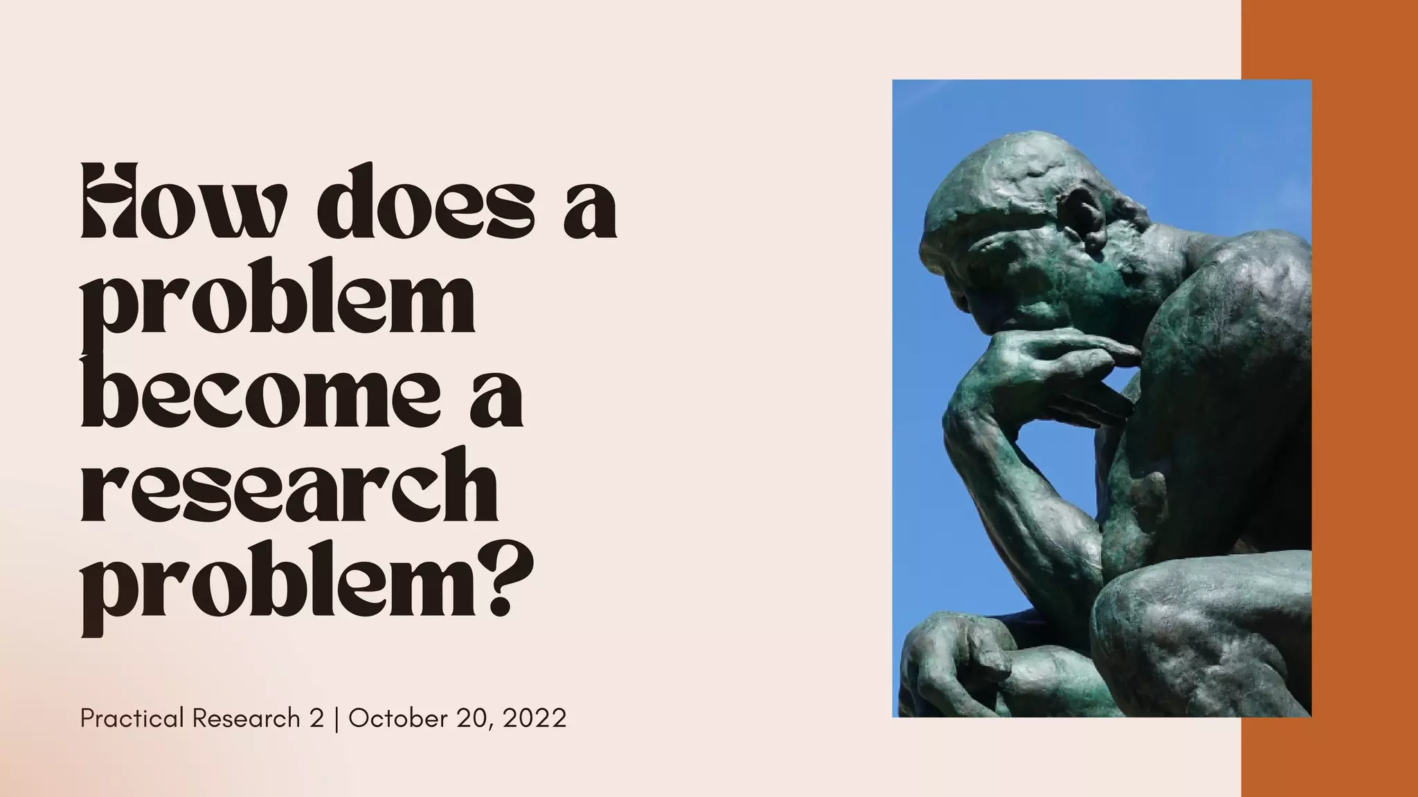Formulating research problem and questions | PDF