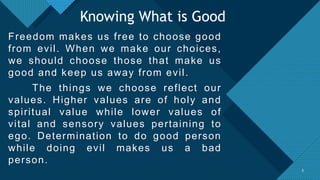 Lesson 3.12 Being Guided by the Hierarchy of Values.pptx