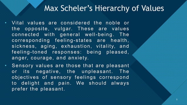 Lesson 3.12 Being Guided by the Hierarchy of Values.pptx | Spirituality ...