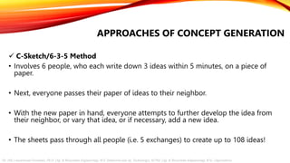 Gathering information & concept generation | PPTX