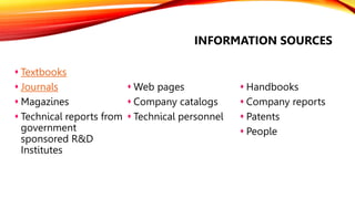 Gathering information & concept generation | PPTX