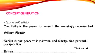 Gathering information & concept generation | PPTX