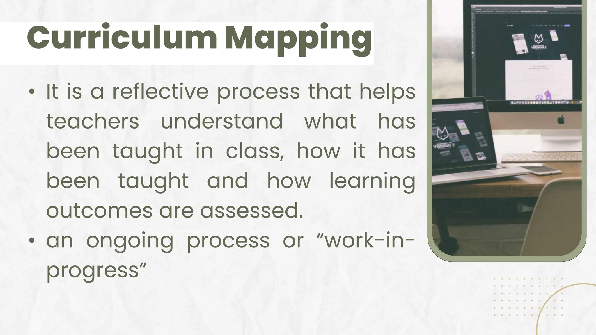 Lesson 3.3 - Curriculum Mapping and Curriculum Quality Audit.pptx