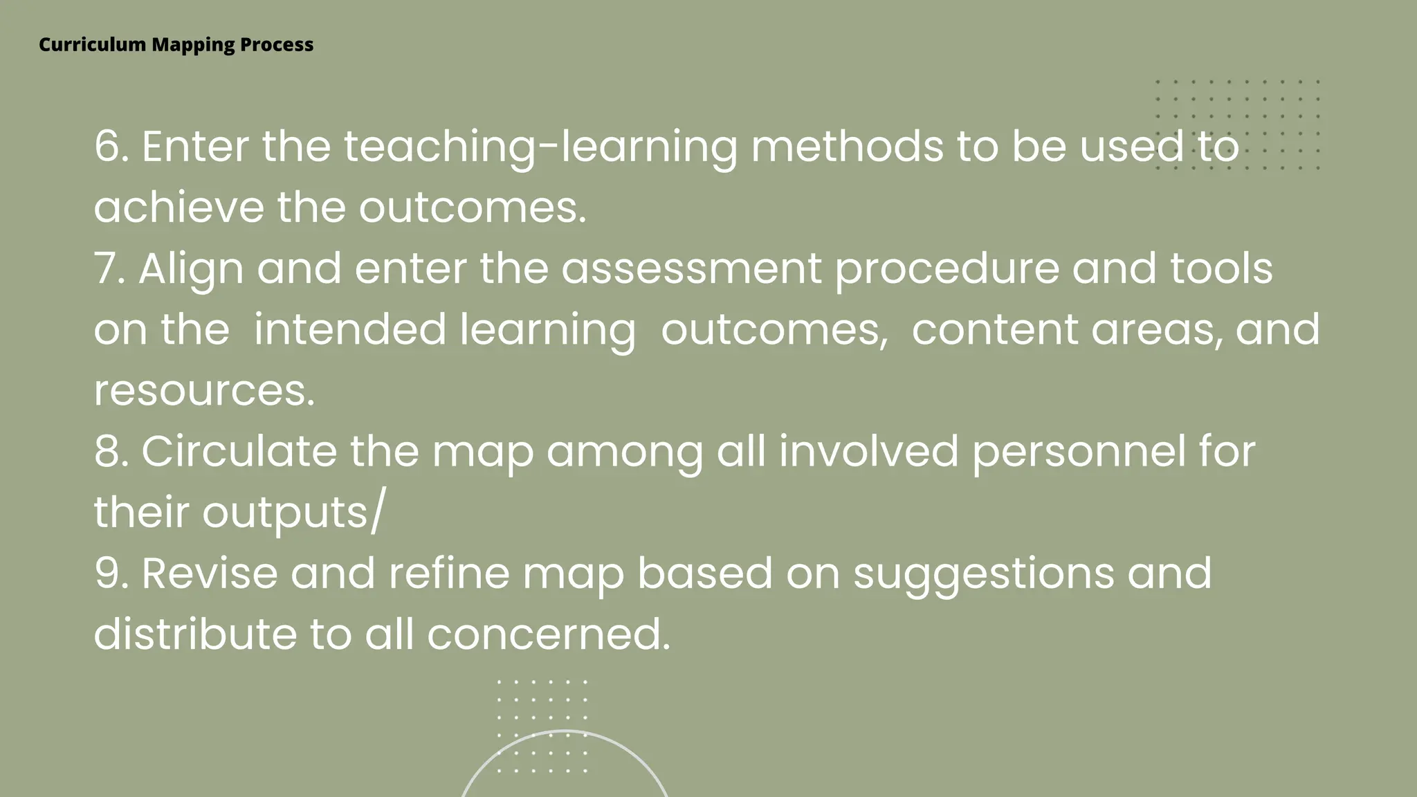 Lesson 3.3 - Curriculum Mapping and Curriculum Quality Audit.pptx
