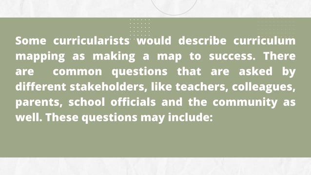 Lesson 3.3 - Curriculum Mapping and Curriculum Quality Audit.pptx ...