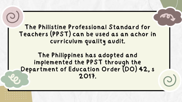 Lesson 3.3 - Curriculum Mapping and Curriculum Quality Audit.pptx ...