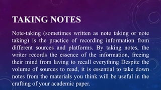 Lesson 3. Referencing and Note Taking Skills (Purposive Communication).pptx