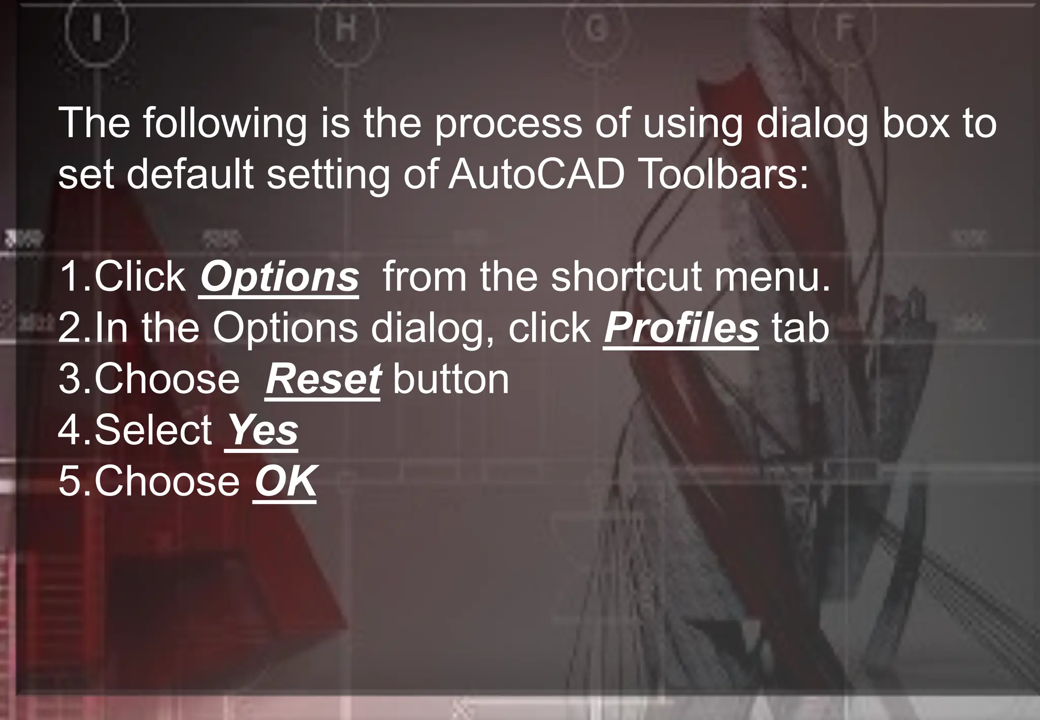 Stepping into AutoCAD, Starting AutoCAD. | PPTX