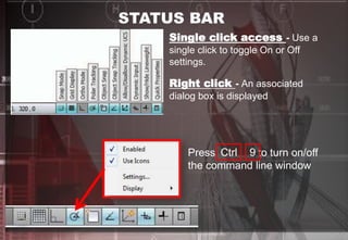 Stepping into AutoCAD, Starting AutoCAD. | PPTX