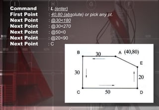 Stepping into AutoCAD, Starting AutoCAD. | PPTX