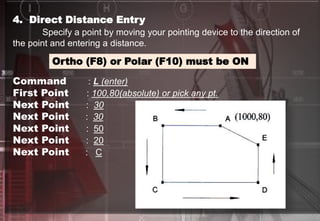 Stepping into AutoCAD, Starting AutoCAD. | PPTX