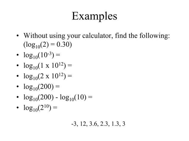 Lesson 3 Logs and Sound Levels,Examples.pptx