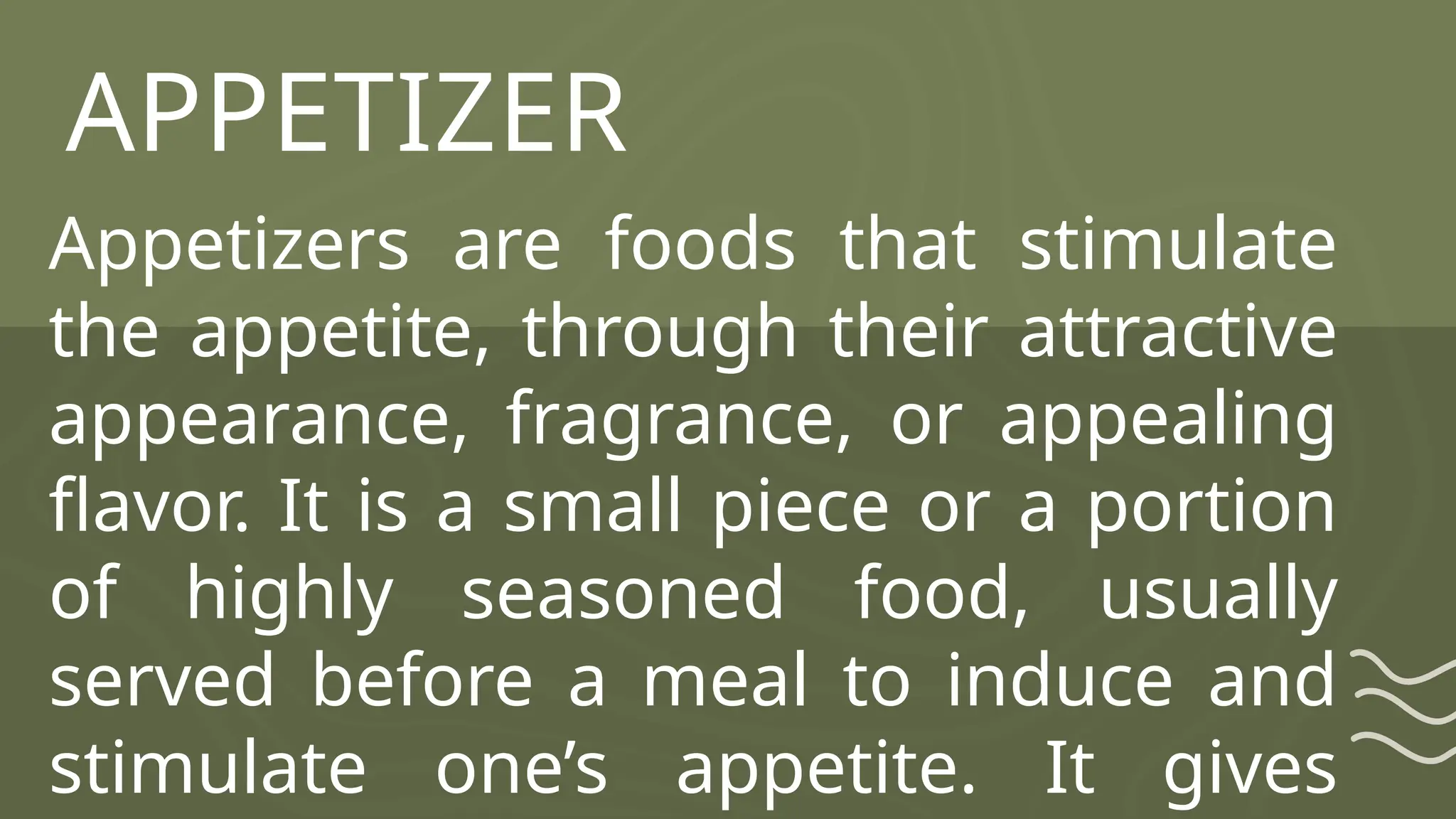 Mise' En Place, Prepare and present salad and dressing | PPTX