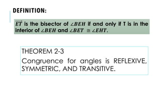 Properties of Equality; Reflexive, Symmetric, Transitive, Addition ...