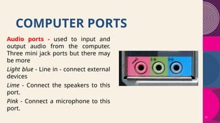 Lesson 3. Computer ports in computer systems servicing 8 | PPTX ...