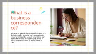 Lesson 3 in Business Communication Powerpoint Presentation | PPTX