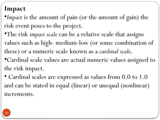 2. Project Risk Assessment and the Risk MAtrix | PPTX