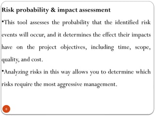 2. Project Risk Assessment and the Risk MAtrix | PPTX