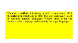 Lesson 3.(Direct method)ppt.pptx in English | PPT