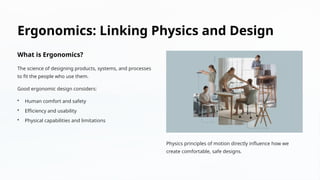 Exploring Linear and Angular Quantities and Ergonomic Design.pptx