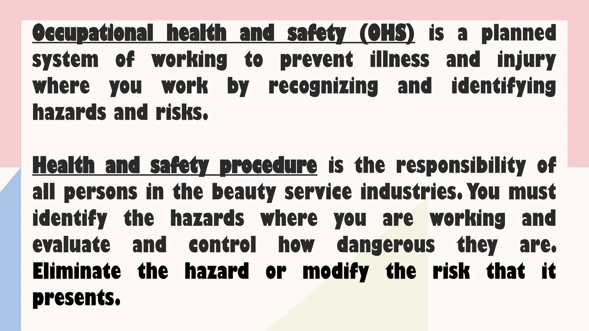 LESSON 3. Practice Occupational Health and Safety Procedures.pptx