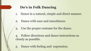 PRESENTATION FOR FOLK DANCES -LESSON 3.pptx