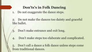 PRESENTATION FOR FOLK DANCES -LESSON 3.pptx