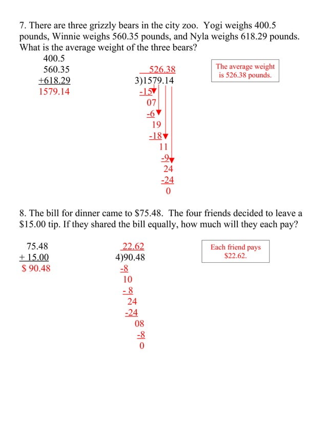 Lesson 3 7 diving decimals by whole numbers | DOC